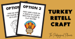 A Plump and Perky Turkey Thanksgiving Craft and Book Activities – The ...