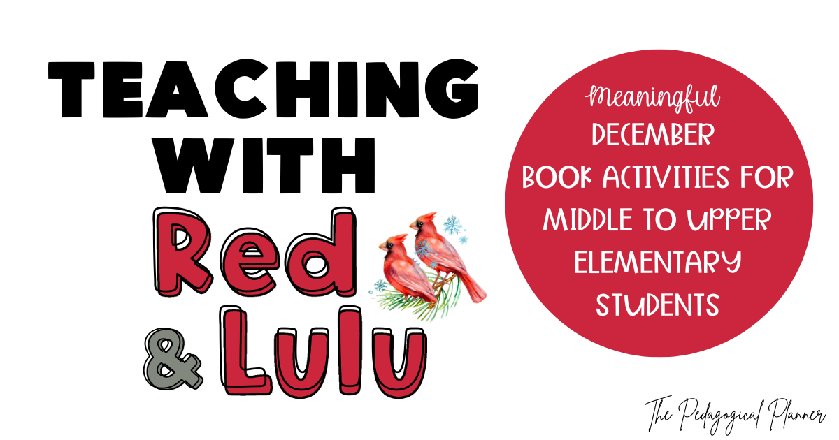 Teaching with Red and Lulu – December Book Activities – The Pedagogical ...
